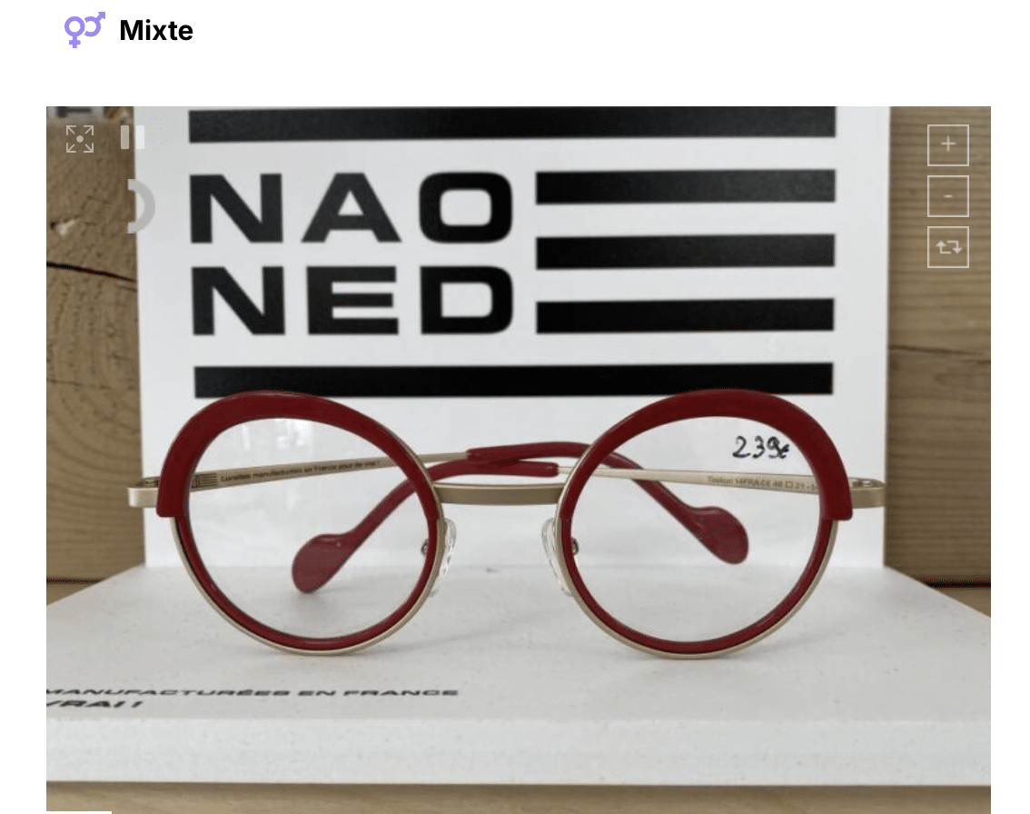 Lunettes de vue fabriquées en France - MATH YEUX